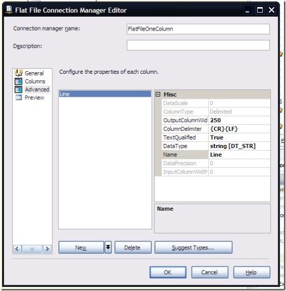 Handling Flat Files with Varying Numbers of Columns | Agile BI